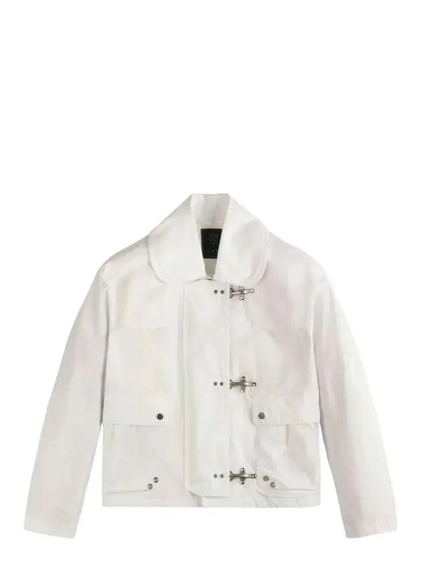 FAY Buttoned Jacket - White