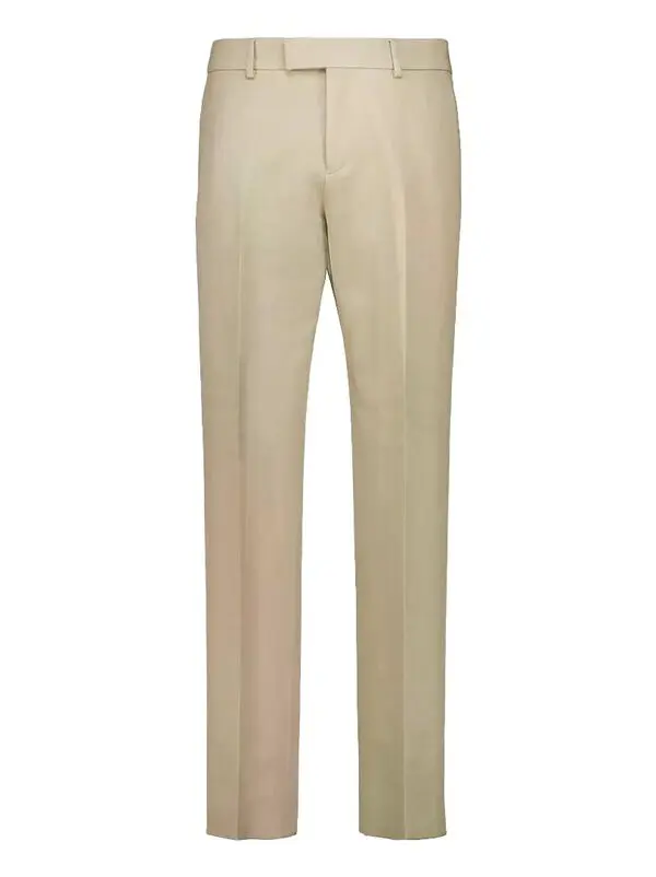 FERRAGAMO Belt-loops Trousers - Neutrals