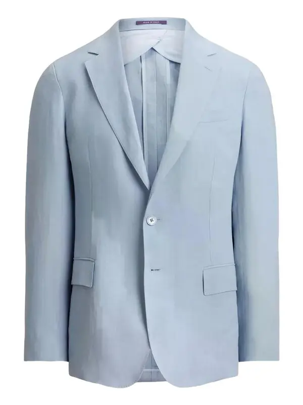 Ralph Lauren Purple Label Hadley Two-button Blazer - Blue