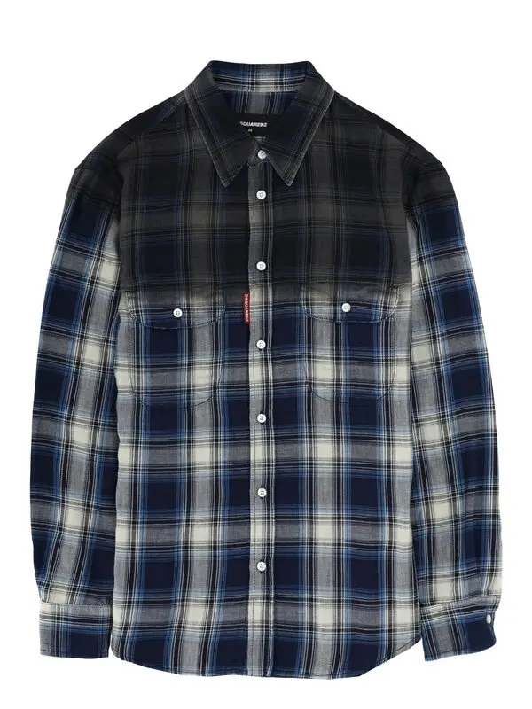 Dsquared2 Canadian Vintage" Shirt - Blue