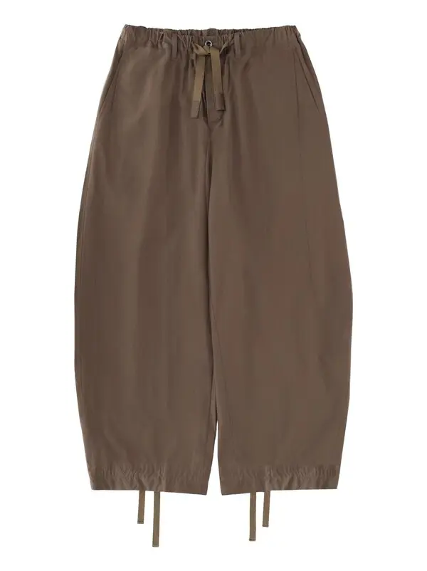 Sacai Wide-leg Pants - Brown