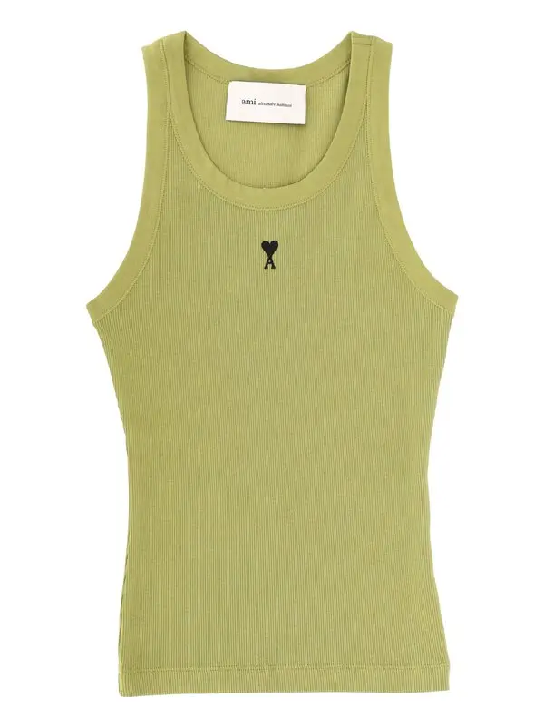 Ami Tops With Logo - Green