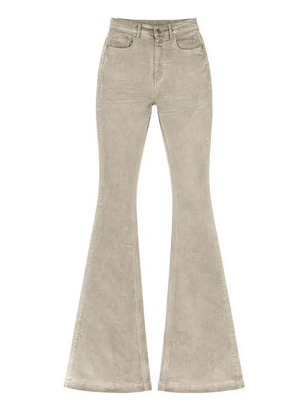 Rick Owens Bolan Bootcut Jeans - Beige