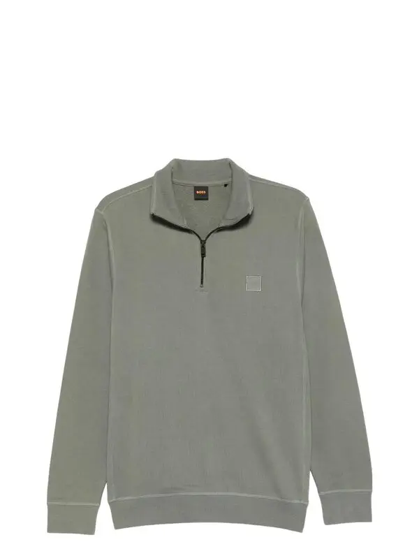 BOSS Zipped Sweatshirt - Grey