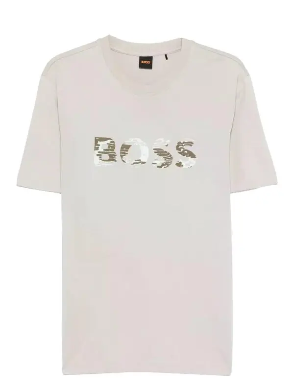BOSS Logo T-shirt - Grey