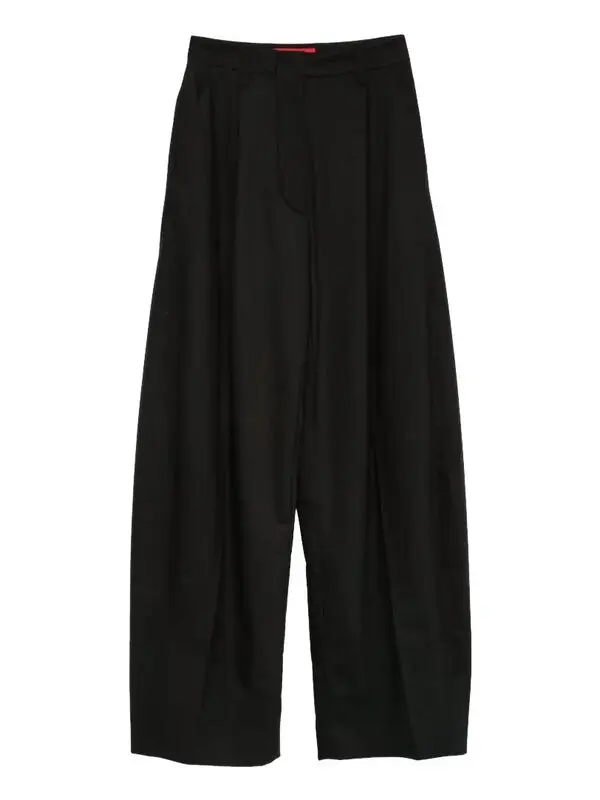 THELATEST Wide-leg Trousers - Black
