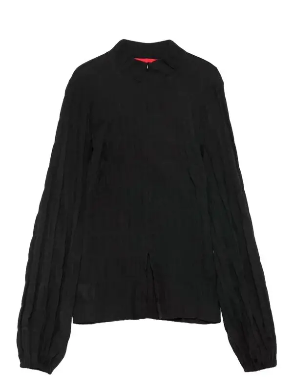 THELATEST Dalila Textured Blouse - Black