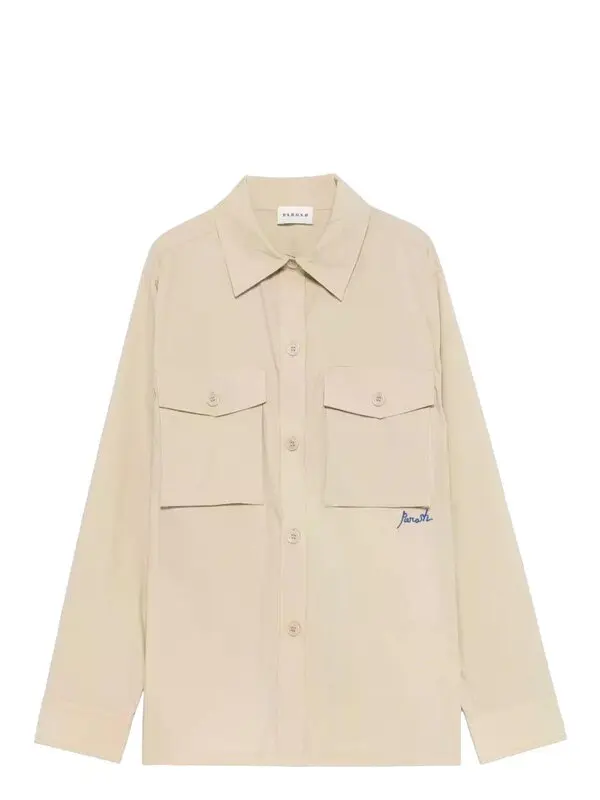 P.a.r.o.s.h Chest-pocket Shirt - Neutrals