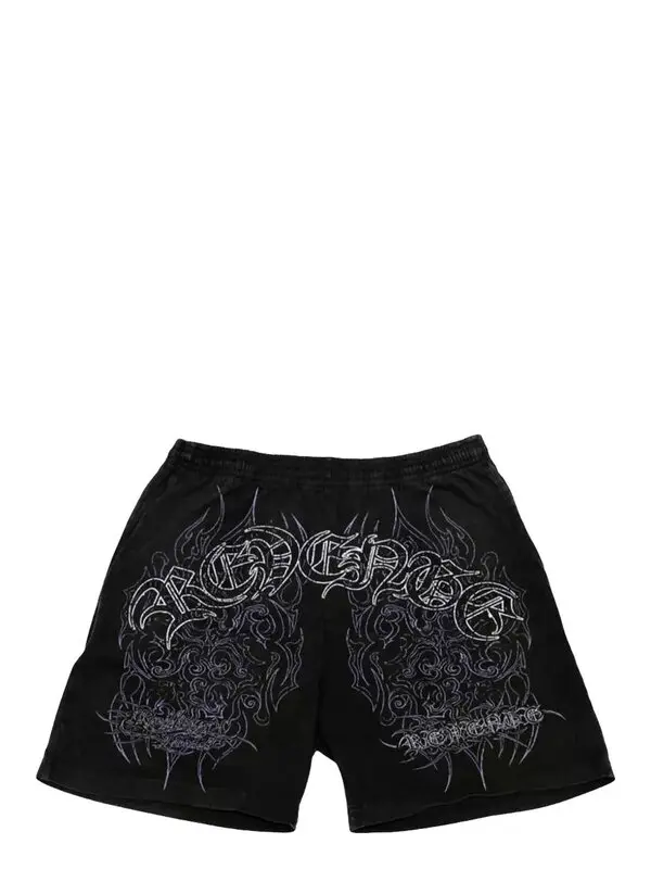 REVENGE Rolling Loud Arcane Track Shorts - Black
