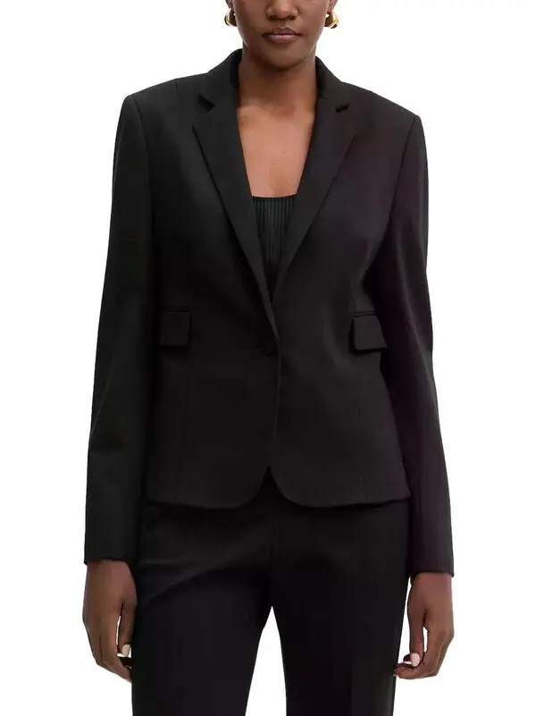 BOSS Jia14 Notched Lapel Blazer - Black
