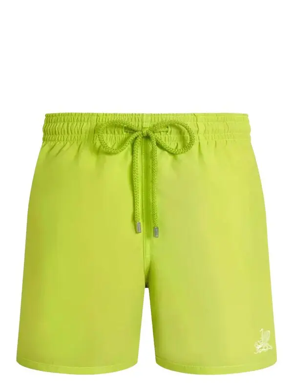 Vilebrequin Water-reactive Hypnoctopus Drawstring Swim Shorts - Green