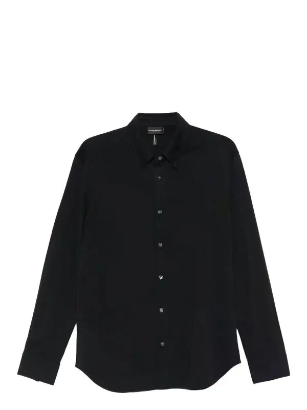 Emporio Armani Buttoned Shirt - Blue