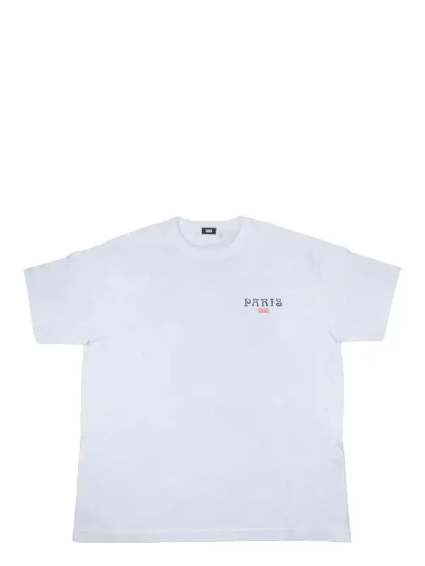 Kith Eiffel-cafe Logo T-shirt - White