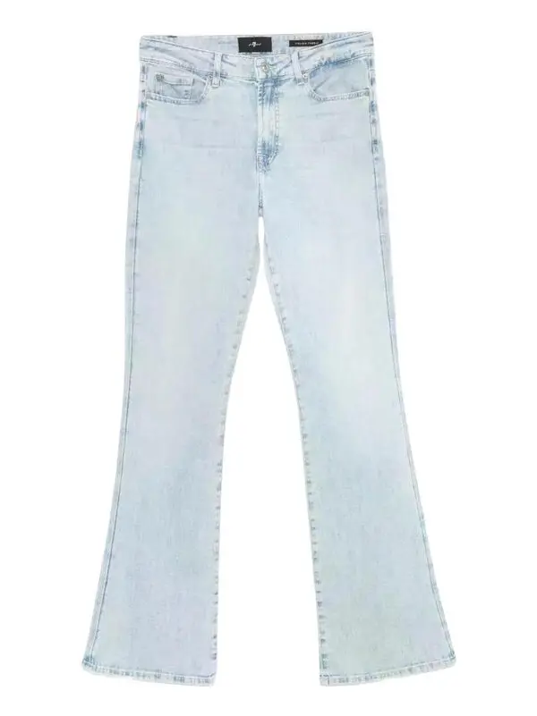 7 For All Mankind Flared Jeans - Blue