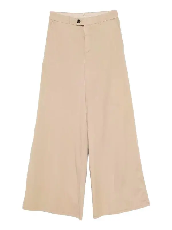 BERWICH Nina Palazzo Pants - Neutrals