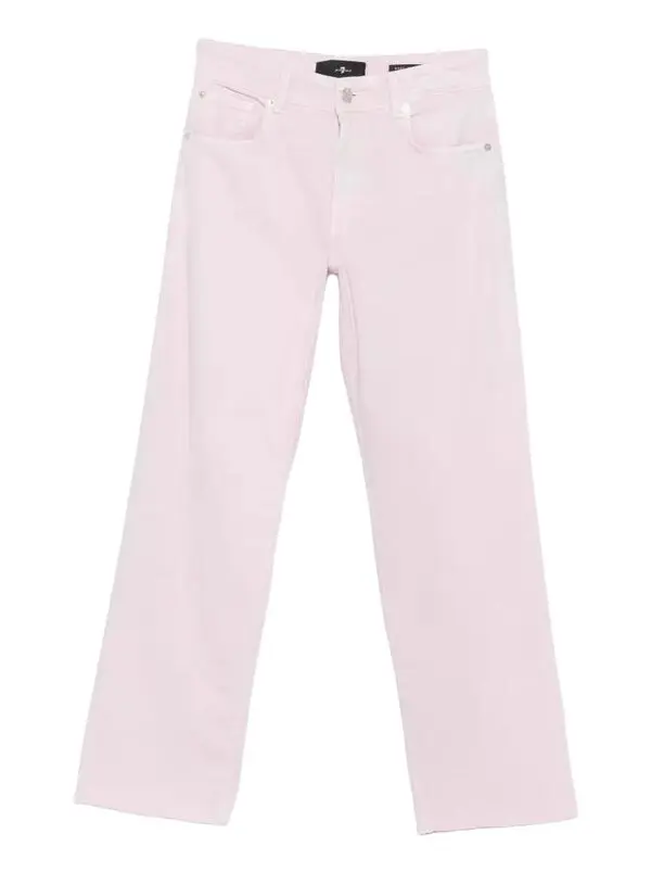 7 For All Mankind Button-fastening Jeans - Pink