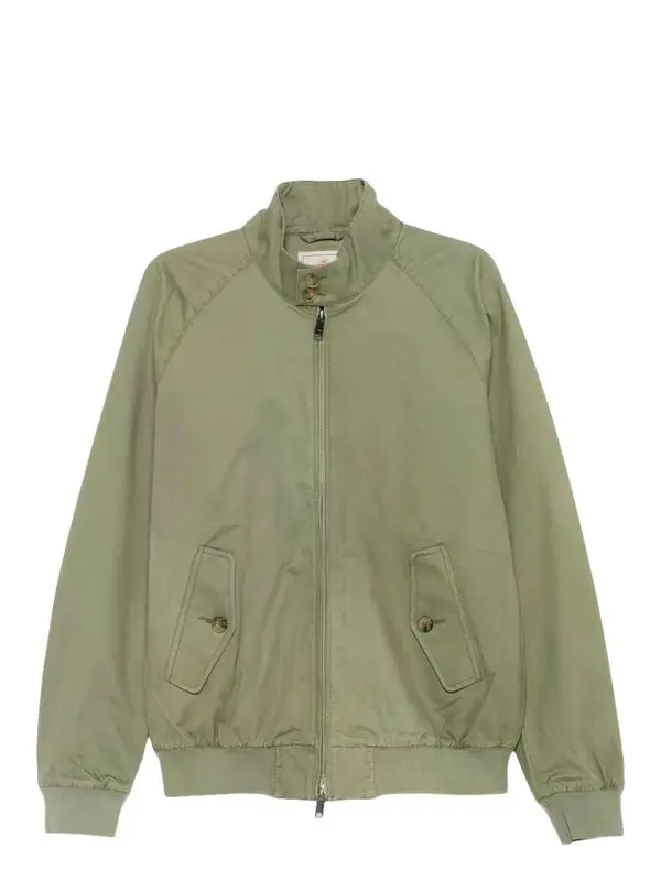 BARACUTA Buttoned Jacket - Green