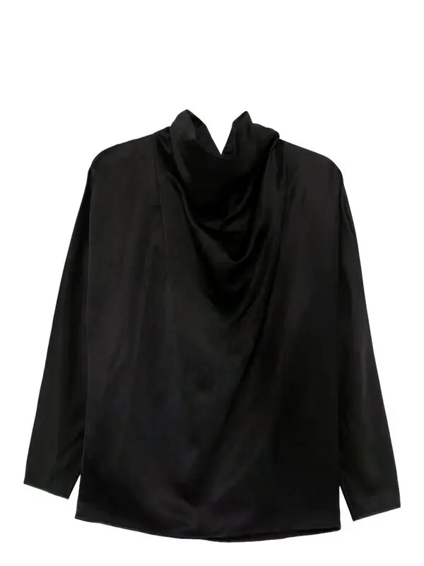 TOTEME Cowl-neck Blouse - Black