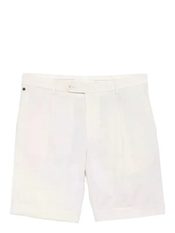 GTA Federico 01 Pleated Shorts - Neutrals