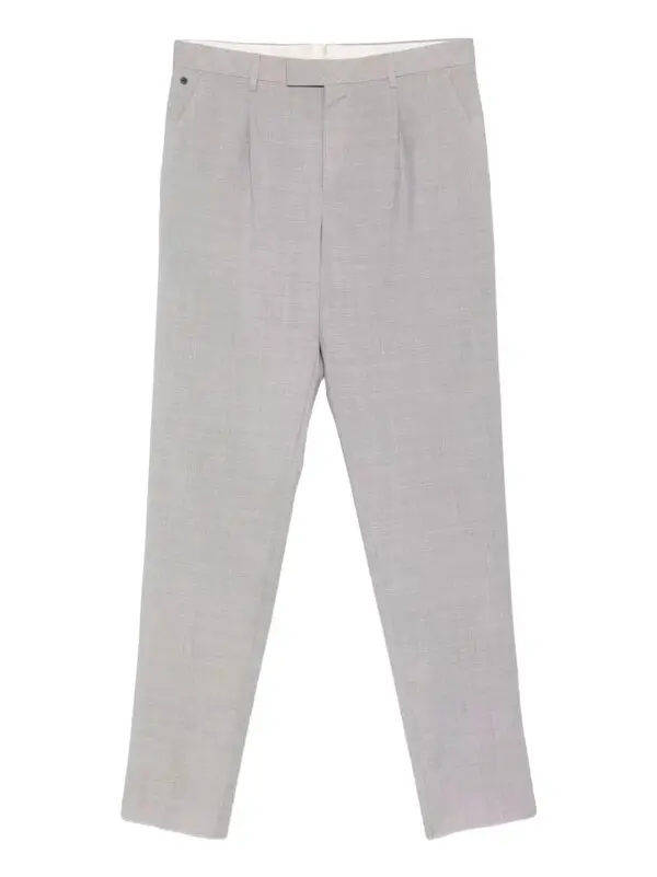 GTA Silvio Pleated Trousers - Grey