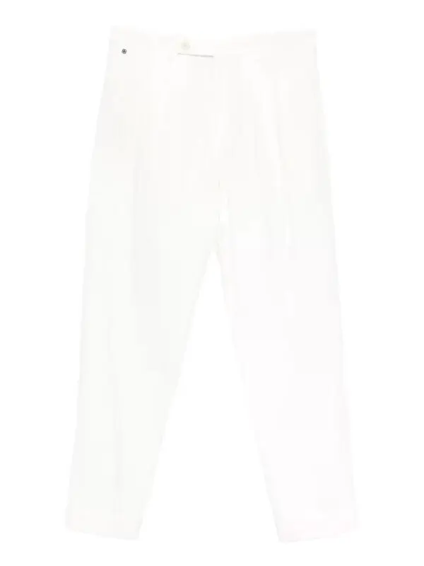 GTA Pleated Trousers - White