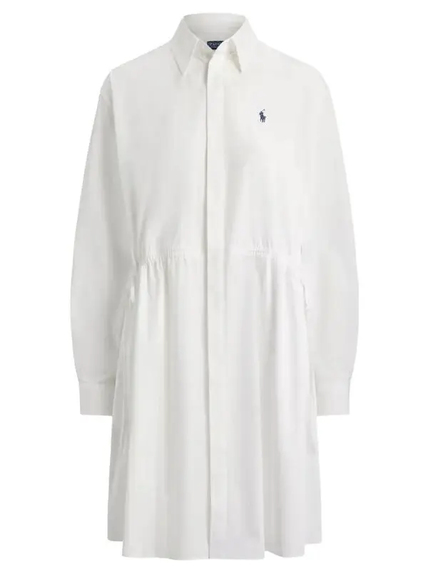 Polo Ralph Lauren Margo Long-sleeves Shirt Dress - White