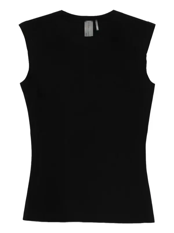 Norma Kamali Sleeveless Top - Black