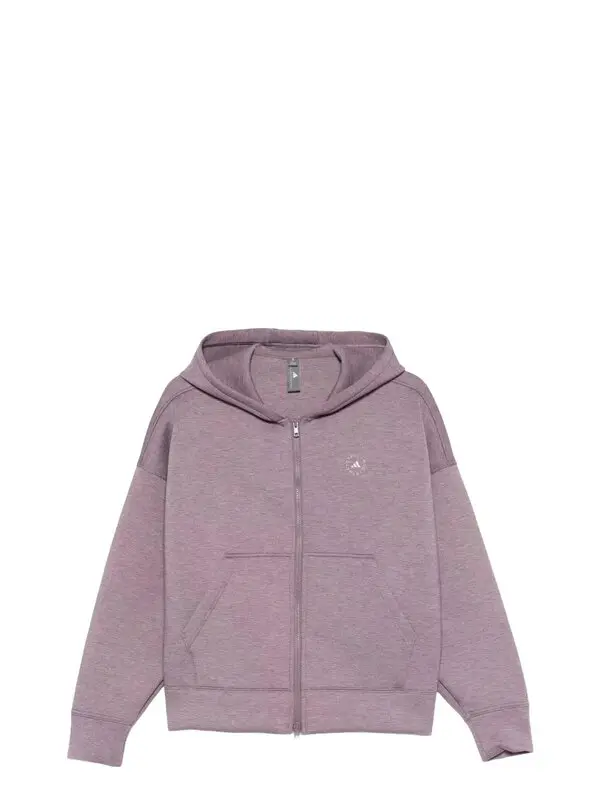Adidas By Stella McCartney Hooded Zip Up - Purple