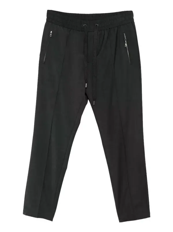 Dolce & Gabbana Zip Drawstring Trousers - Grey