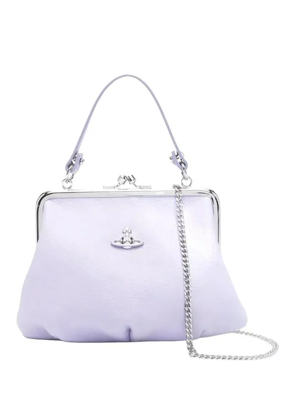 VIVIENNE WESTWOOD Granny Frame Logo-detail Tote Bag - Purple