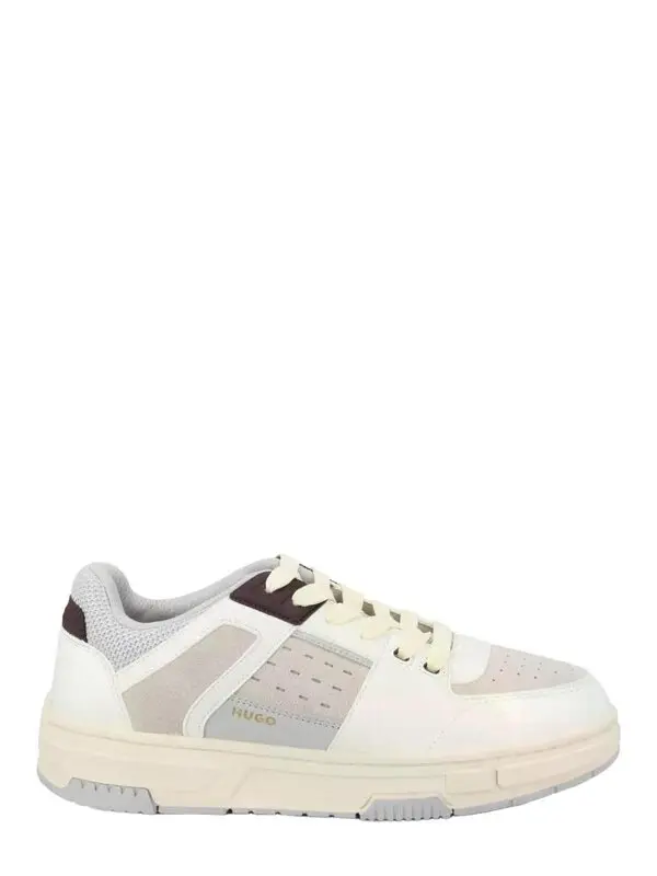 Hugo Yarrow Tenn Lace-up Sneakers - Neutrals