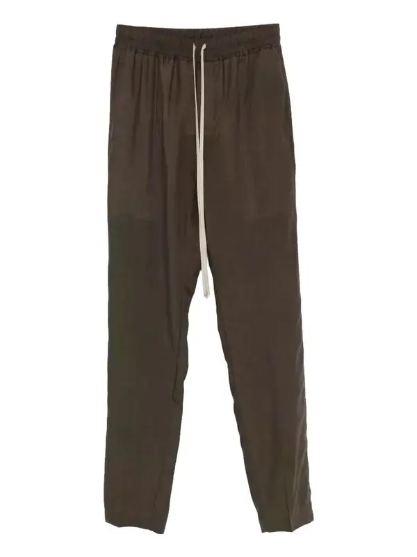 Rick Owens Drawstring Trousers - Brown
