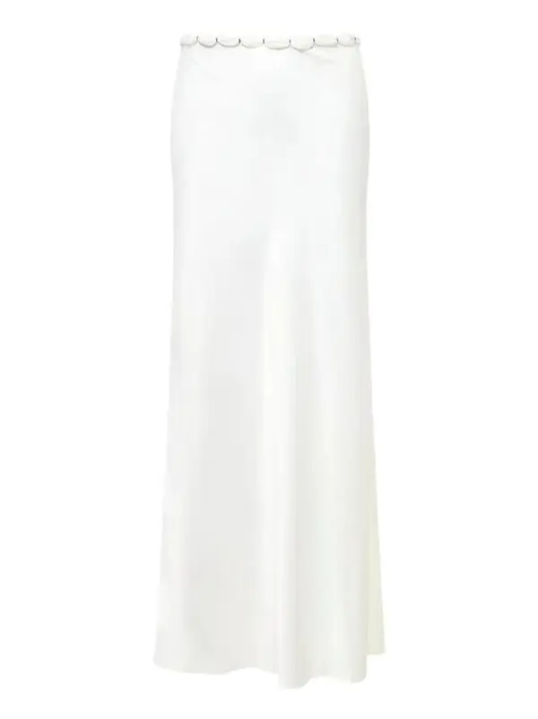 STOLEN STORES Cake Maxi Skirt - White