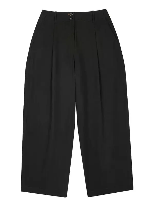 Paul Smith Pleated Trousers - Black