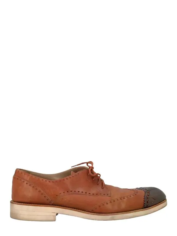 John Richmond Leather Derby Shoes - Brown