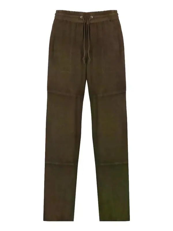 P.a.r.o.s.h Elasticated-waist Trousers - Brown