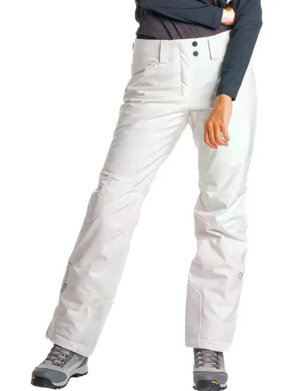 DKB Zip-detail Trousers - White