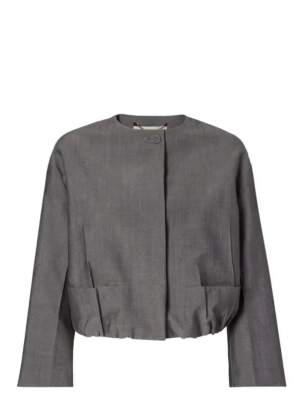 Fendi Patch-pockets Jacket - Grey