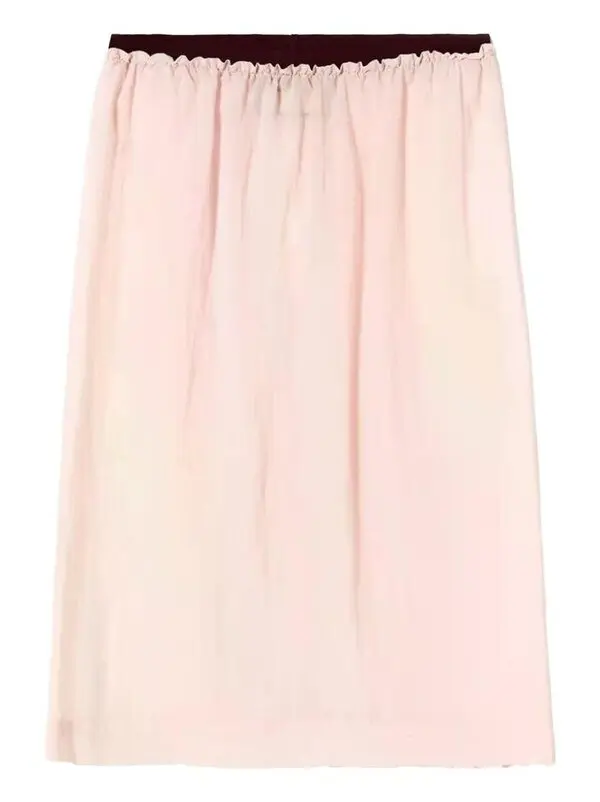 Plan C Scalloped Skirt - Pink