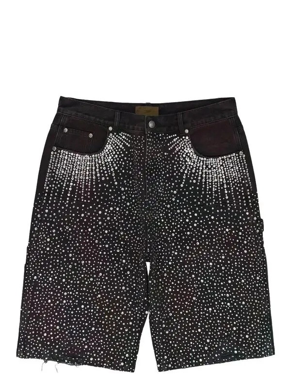 BIRTH OF ROYAL CHILD Embellished Shorts - Black