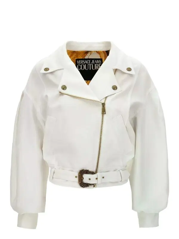 Versace Biker Jacket - White