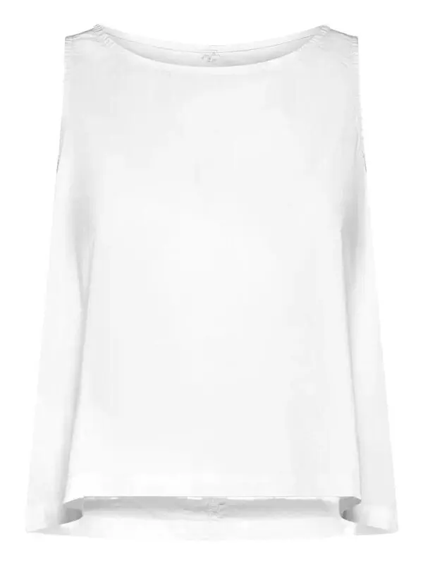 DEHA Poplin Sleeveless Top - White