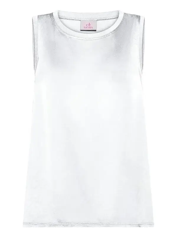DEHA Crew-neck Tank Top - White