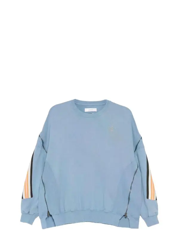 Facetasm Zipped Sweatshirt - Blue