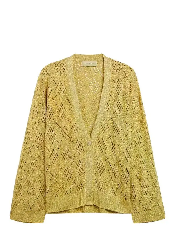 Momoni Lupinos Cardigan - Yellow