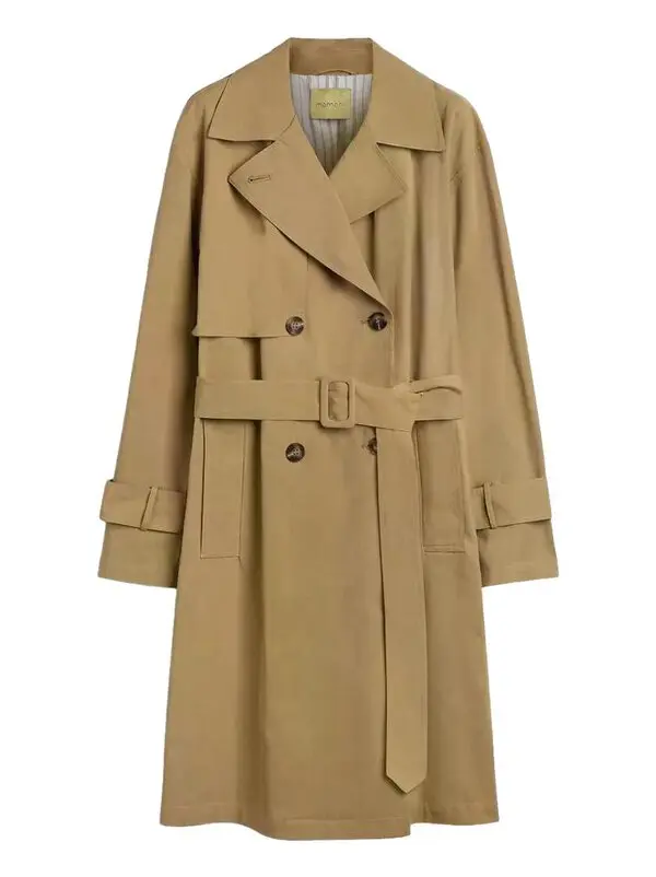 Momoni Lucero Double-breasted Trench Coat - Neutrals