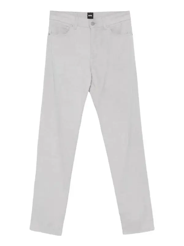 BOSS Regular Fit Trousers - Grey