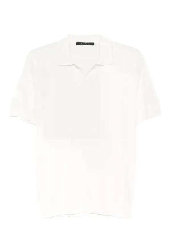 Tagliatore Keith Collar Polo Shirt - Neutrals