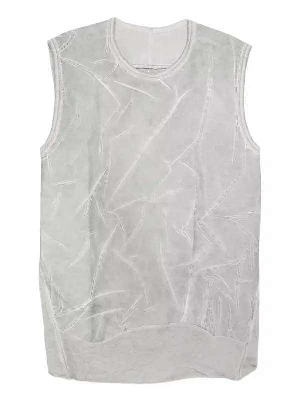 ISAAC SELLAM EXPERIENCE Sleeveless Vest - Grey