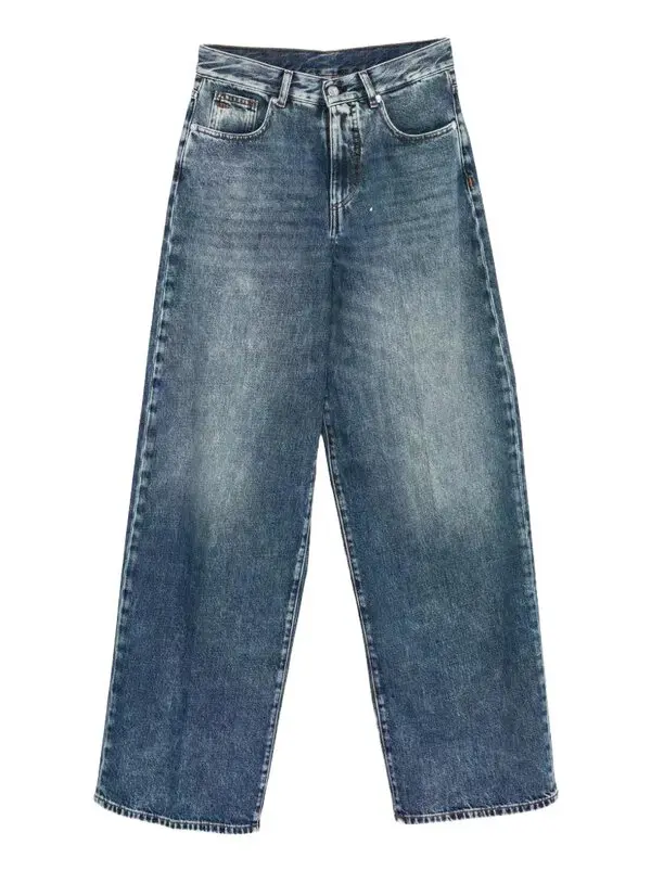 NINE:INTHE:MORNING Gea Straight Jeans - Blue
